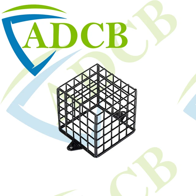 CCTV CAMERA, PIR & Light Protection Galvanized Black Cage 13Cm X 13Cm X ...