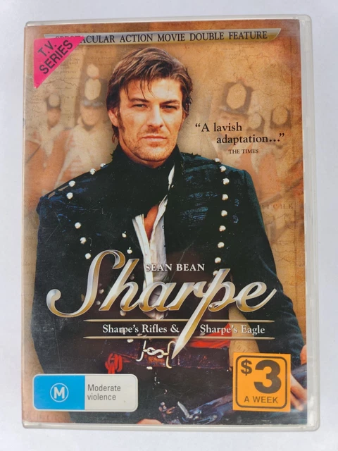 SEAN BEAN IS Sharpe - Sharpe’s Rifles & Sharpe’s Eagle - Ex Rental ...