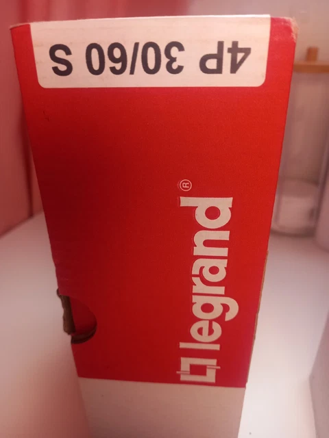 DISJONCTEUR DIFFÉRENTIEL LEGRAND baco triphasé 30-60A 500mA selectif ...