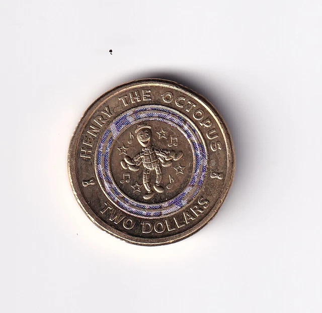 AUSTRALIA: 2021 THE Wiggles Henry The Octopus Circulated Coin,.. . EUR ...