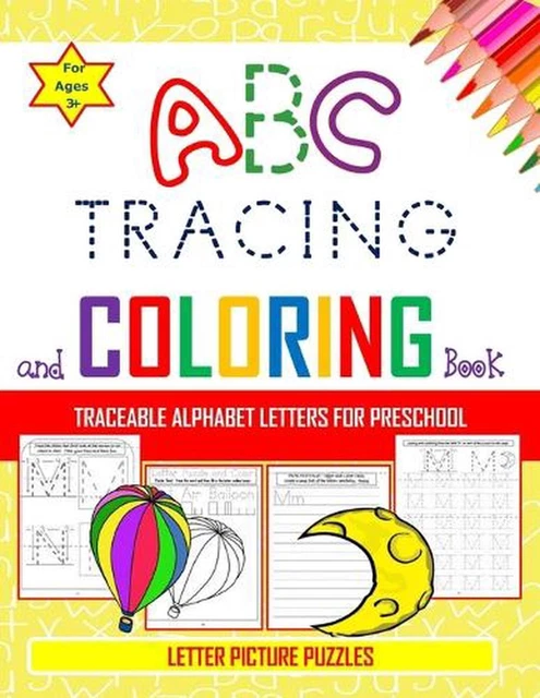 ABC TRACING AND Coloring Book - Traceable Alphabet Letters For ...