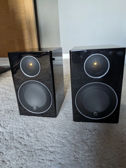 MONITOR AUDIO RADIUS 90 Bookshelf Speakers Pair £78.68 - PicClick UK