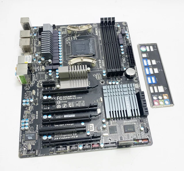 GIGABYTE GA-990FXA-UD3 REV: 1.2 Socket AM3+ DDR3 Motherboard / System ...