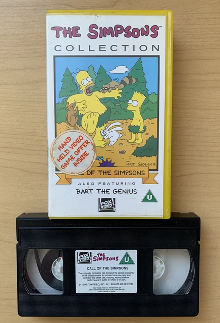 THE SIMPSONS COLLECTION Call The Simpsons Kids TV Show VHS Video Tape £ ...