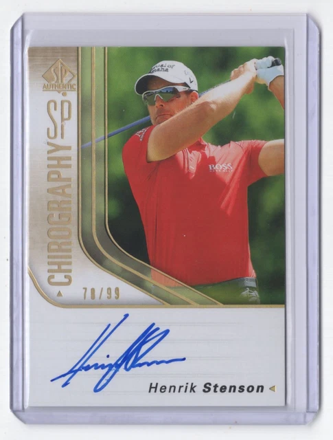 2021 SP CHIROGRAPHIE authentique Henrik Stenson #C-HS EUR 8,87 ...