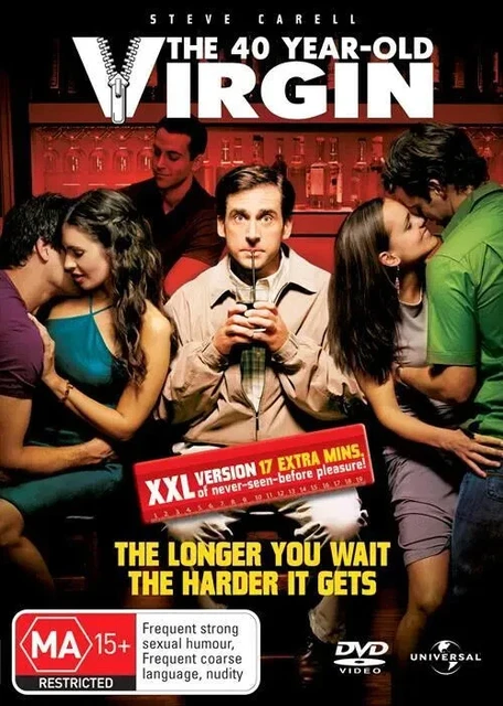 THE 40 YEAR Old Virgin (DVD, 2005) Free Postage $11.95 - PicClick AU