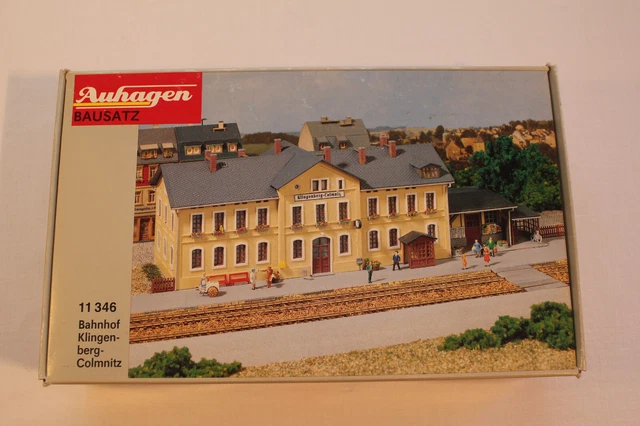 AUHAGEN 11346 H0 Bahnhof Klingenberg-Colmnitz EUR 45,00 - PicClick DE