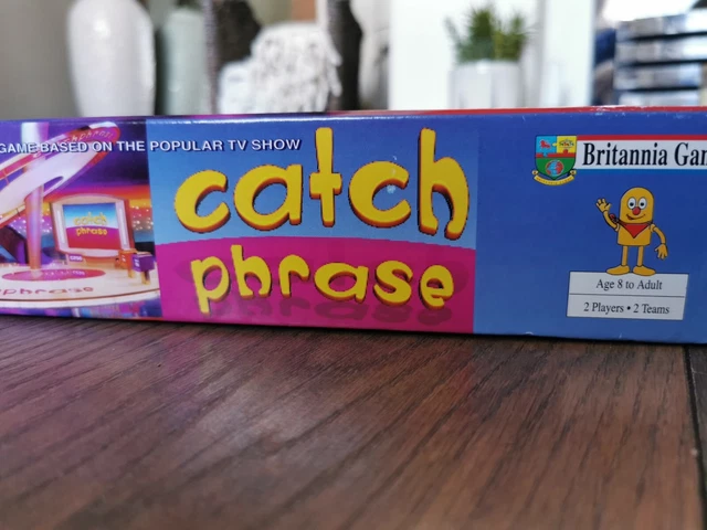 VINTAGE CATCH PHRASE Board Game Catch Phrase TV Gameshow Game Complete ...