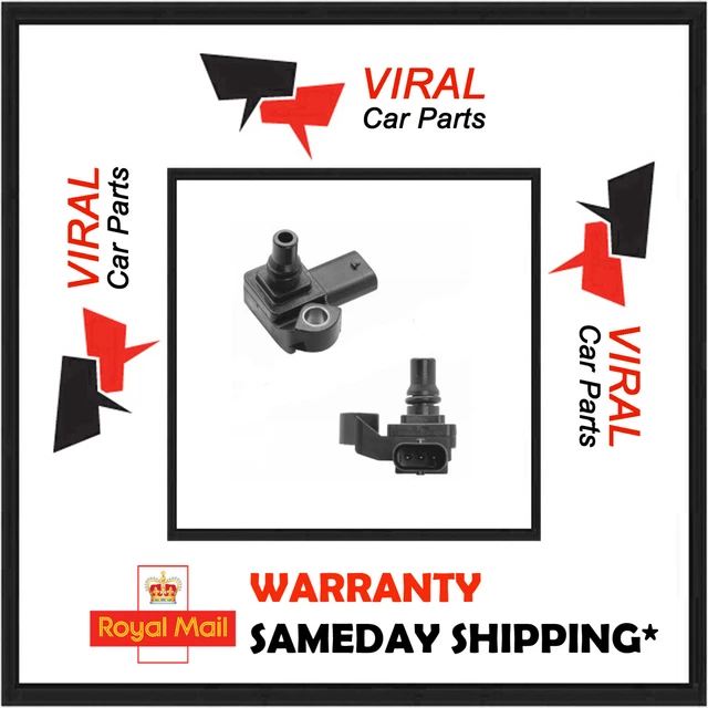 MAP INTAKE AIR Manifold Boost Pressure Sensor Fits Bmw 1 3 5 7 X1 X3 X5 ...