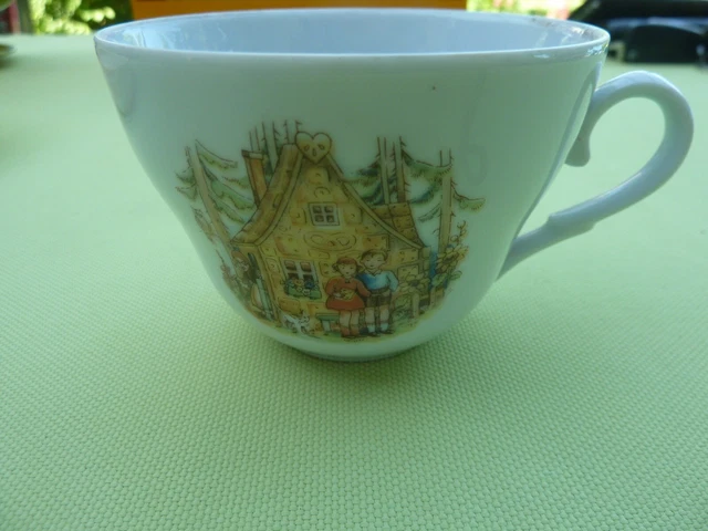 DDR, KAHLA, Märchen - Tasse, Hänsel und Gretel EUR 5,00 - PicClick DE