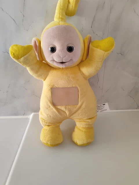 TOMY TELETUBBIES YELLOW Plush Soft Toy Electronic Singing Light Up 1996 ...