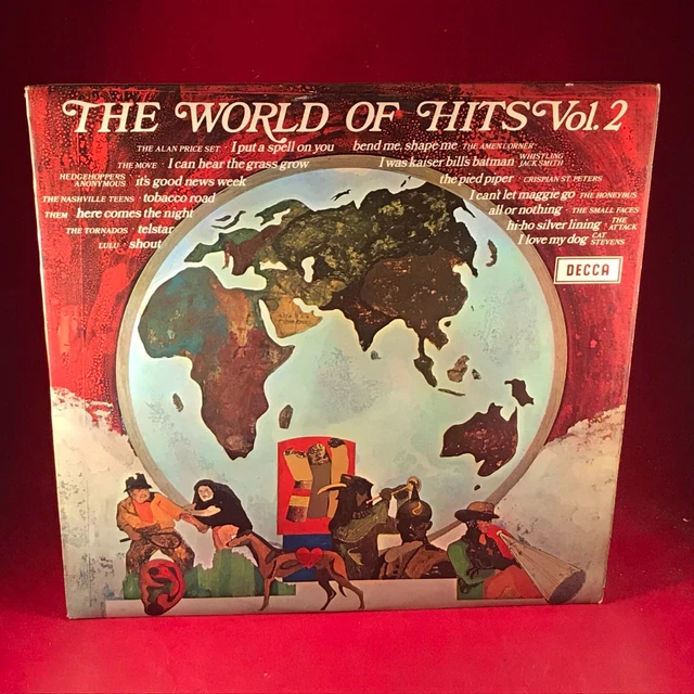 VARIOUS THE WORLD Of Hits Vol. 2 1969 UK vinyl LP The Move Small Faces ...