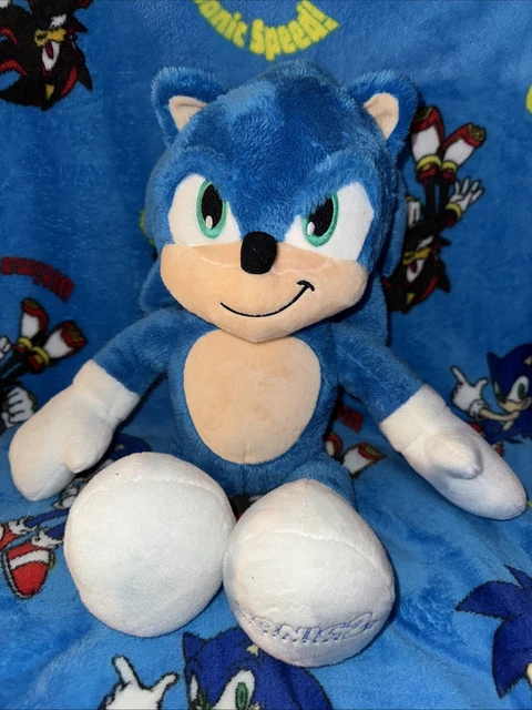 BUILD A BEAR - RETIRED - Sonic The Hedgehog 2 - PLUSH TEDDY No Sound £ ...