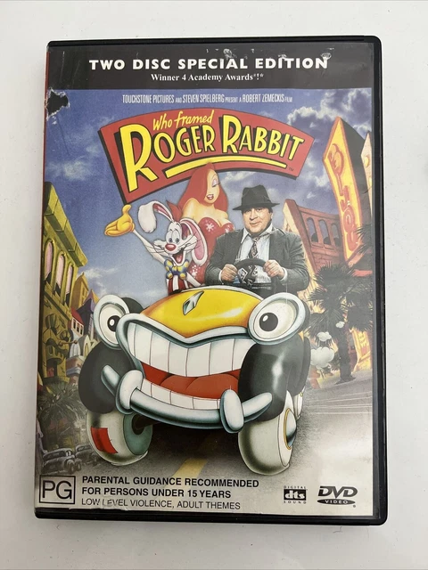 WHO FRAMED ROGER Rabbit (Special Edition, DVD, 1988) Bob Hoskins Region ...