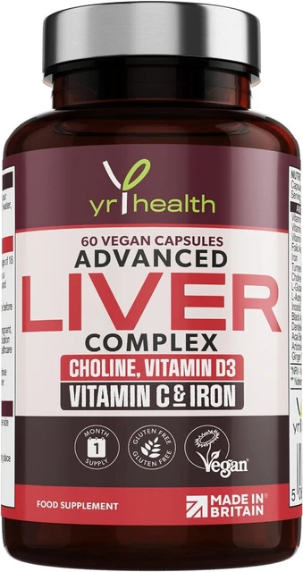 LIVER SUPPORT SUPPLEMENT Complex Cleanse Detox Repair Healthy ...