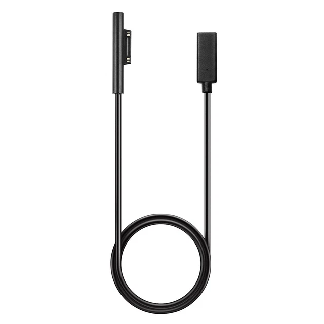 20CM TYPE C Female PD Cable for Microsoft Surface Pro 7/6/5/4/3 Fast ...