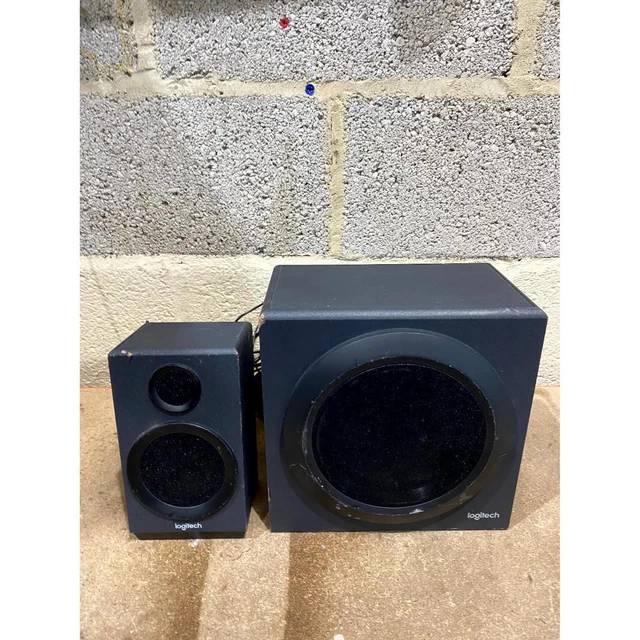 LOGITECH S-00154 Z333 Multimedia Subwoofer Black Wired Compact with 1x ...
