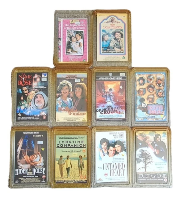 ORIGINAL BLOCKBUSTERS VHS Insert/Cover Assorted Films/Genre's £5.00 ...
