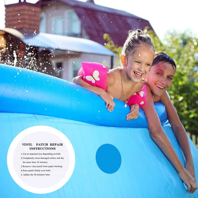 INFLATABLE REPAIR PATCHES Kit - 10 Pack Self-Adhesive Vinyl Stickers ...