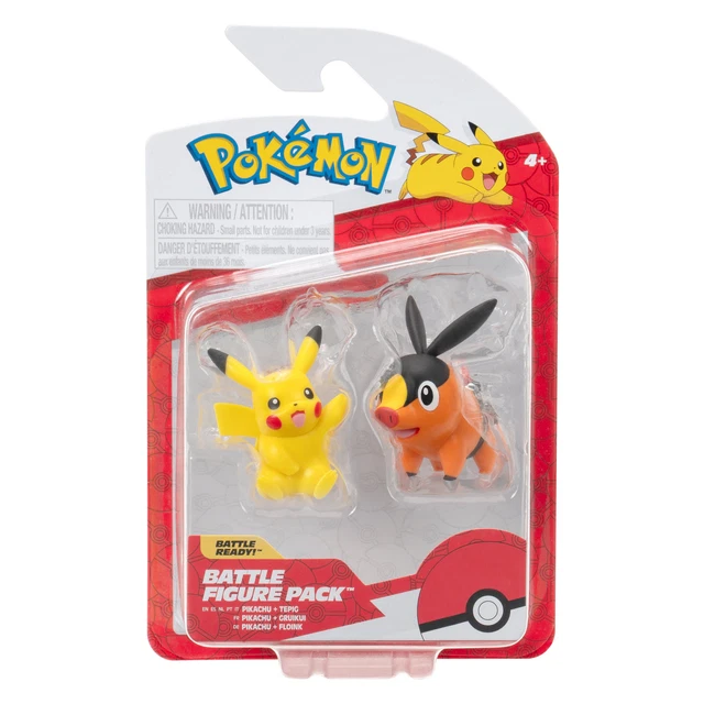 POKÉMON - PAQUETE De Figuras De Batalla - Pikachu Y Tepig EUR 14,99 ...