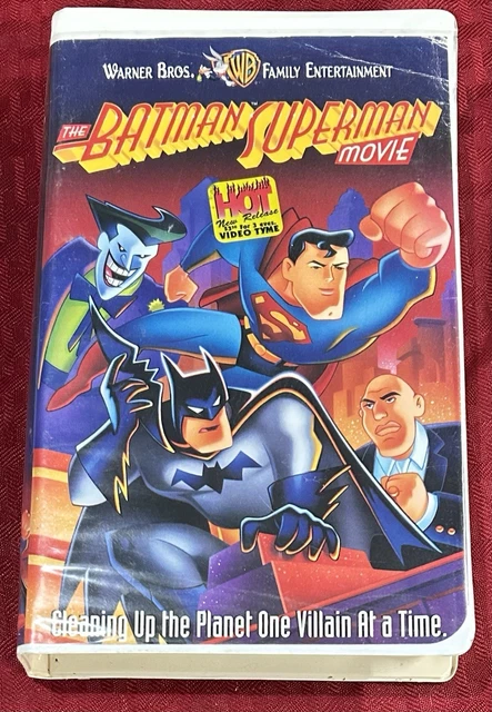 THE BATMAN SUPERMAN Movie (VHS, 1998, Clamshell) DC COMICS £5.42 ...