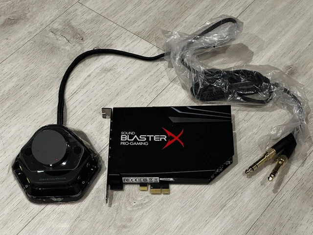 CREATIVE LABS SOUND BlasterX AE-5 Plus 5.1 PCI-E 70SB174000003 + voce ...