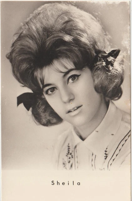 CPA THEME CELEBRITE / Carte Photo / Chanteuse / Sheila EUR 1,00 ...