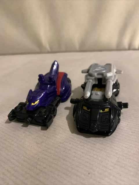 TORQUE RPM MICRO Megazord Power Rangers Panther Zord And Fox Zord Toy ...