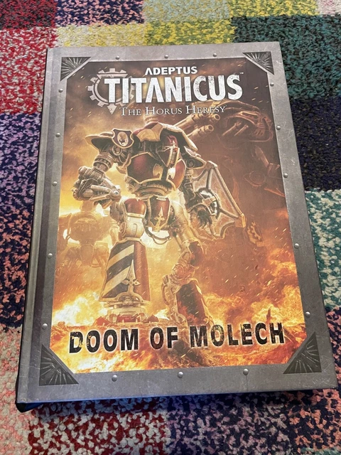 ADEPTUS TITANICUS DOOM of Molech Sourcebook Rules Hardback Horus Heresy ...