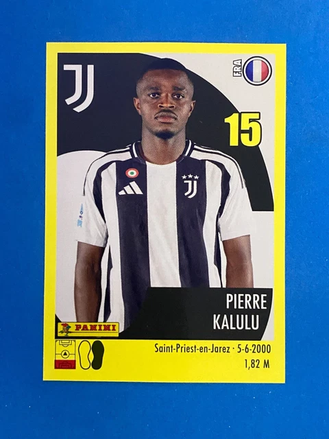 FIGURINE CALCIATORI PANINI 2024-25 2025 n.253 Pierre Kalulu (Juventus) EUR 1,00 - PicClick IT