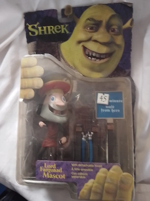 SHREK LORD FARQUAAD Mascot Action Figure DreamWorks EUR 23,36 - PicClick FR