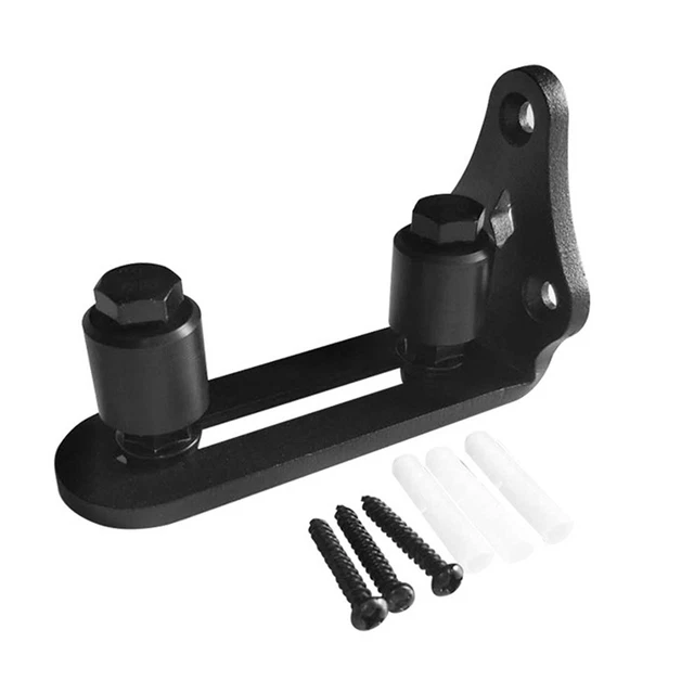 TRIANGLE PULLEY STOP Pendulum Barn Door Track Stop Ground Guide Guide £ ...