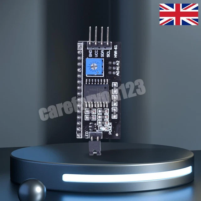 Pcf8574 Iic Serial Interface Adapter Iic I2c Lcd1602 2004 Convenient For Arduino £275 Picclick Uk