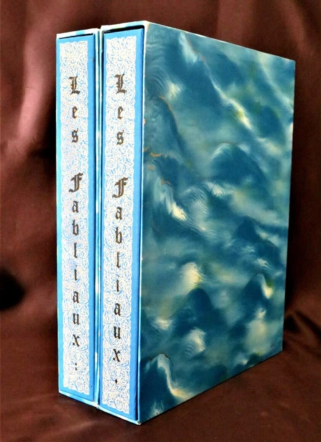 LES FABLIAUX DU MOYEN-ÂGE, illust. Lucy Boucher, 2 vol., 450 exempl ...