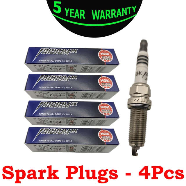 4 PLUGS IRIDIUM IX Spark Plug 93501 LKAR7BIX11S For ngk Acura Honda Mazda NEW $56.50 - PicClick AU