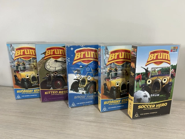 BRUM ABC FOR Kids VHS Bundle $70.00 - PicClick AU
