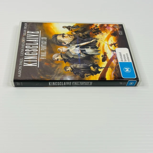 FINAL FANTASY XV Kingsglaive DVD Region 4 PAL Tracked Postage $14.99 ...