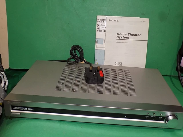 SONY FM STEREO AV FM-AM Receiver STR-KSL60 Silver Hifi Amplifier Amp ...
