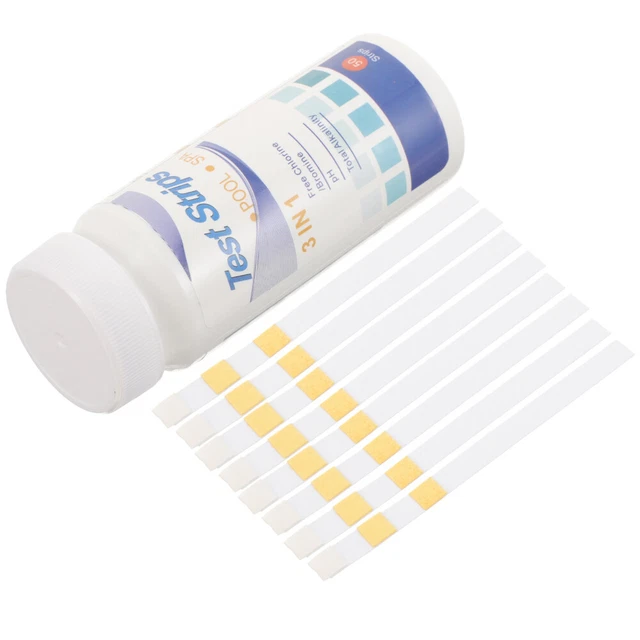 50 PCS PAPER Water Test Essential for Measuring Quality Pool Ph Strips ...