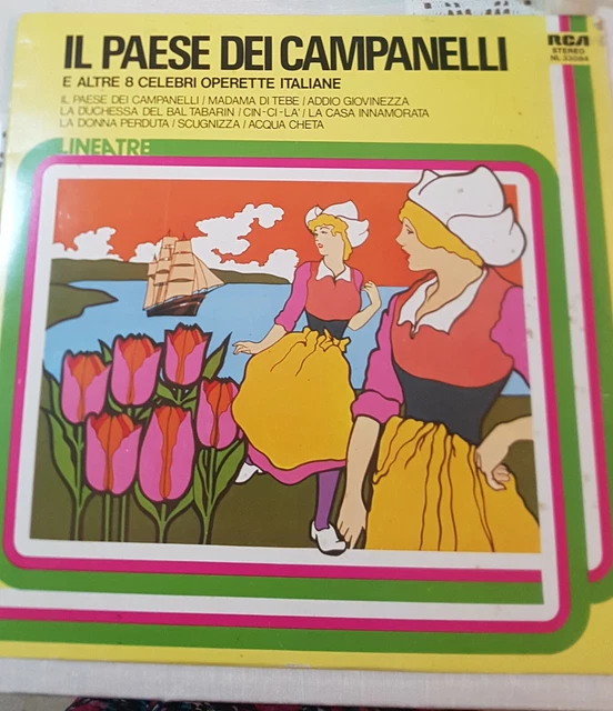 IL PAESE DEI Campanelli - Disco 33 Giri LP Album Compilation Stampa ...