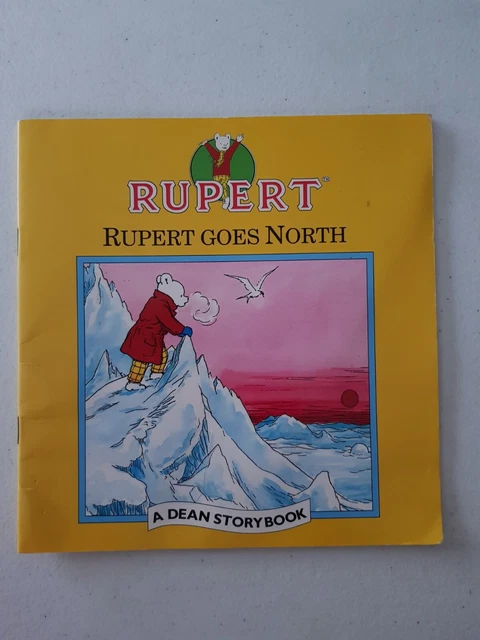DEAN STORYBOOKS BOOK - Rupert Goes North 1993 PB Alfred Bestall Gina ...