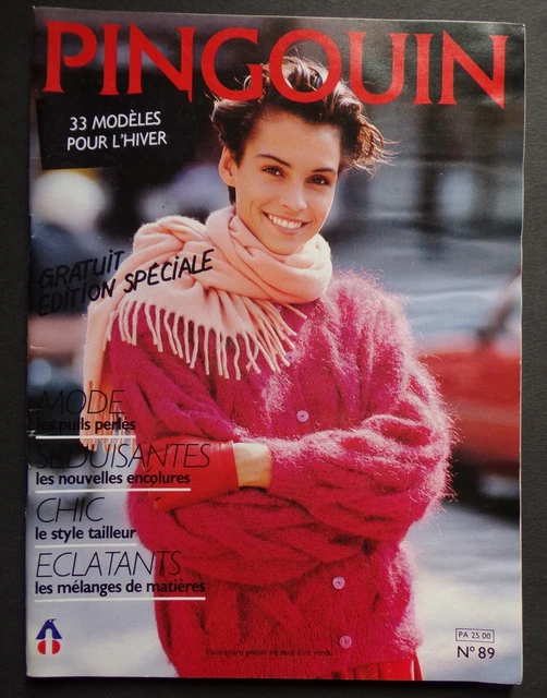 § A - catalogue ancien laine tricot PINGOUIN n° 89 - 1986 EUR 5,00 ...
