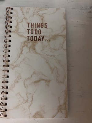 THINGS TO DO Today Pad Book Daily Planner Organiser List Notebook Like ...
