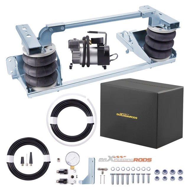 AIR SUSPENSION LOAD Assist Kit W/ Compressor For Iveco Daily 35c - 55C ...