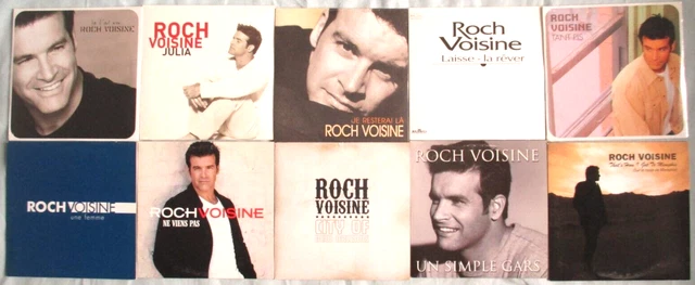 ROCH VOISINE - 10 Cd Singles Promos Dont 5 Neufs Sous Blister EUR 29,90 ...