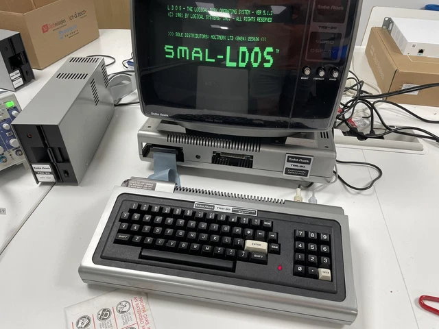 TRS-80 MODEL 1 Expansion Interface 32K with PSU Working £236.00 ...