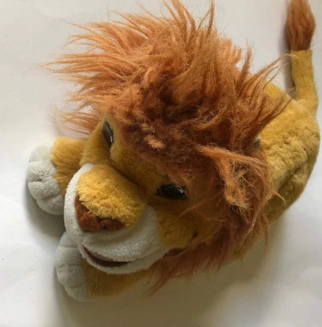 LION KING SIMBA Authentic Mattel Disney Plush Roaring Simba VTG 1993 ...