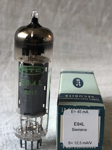E84L EL84 6BQ5 Siemens Vacuum Tube, lampe, Röhre, Valve. NOS NIB EUR 84,90 - PicClick FR