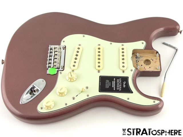 FENDER VINTERA 60S Stratocaster Strat Modified LOADED BODY S-1 ...