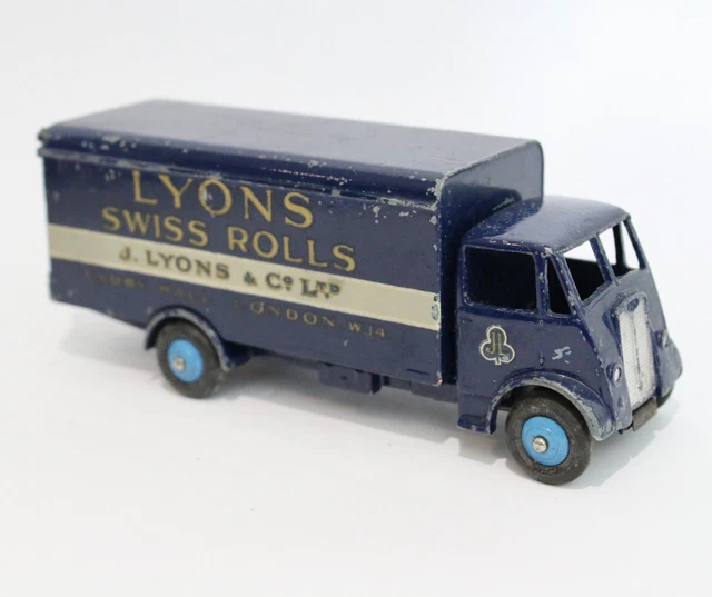 VINTAGE DINKY TOYS Guy Van Lyons Swiss Rolls No. 514 All original lorry ...
